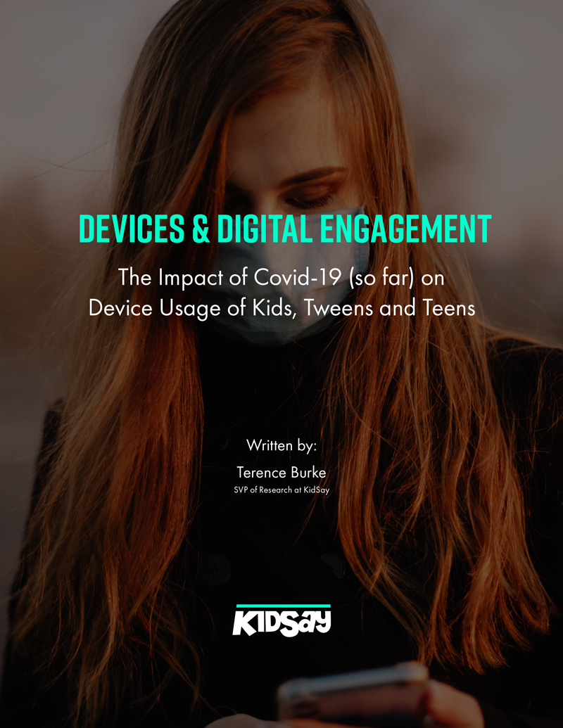 Devices and Digital Engagement: Kids, Tween & Teens - KidSay